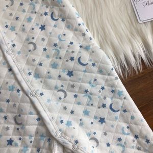 One Pieces | Baby Muslin Moon Stars Sleeper Onesie | Poshmark
